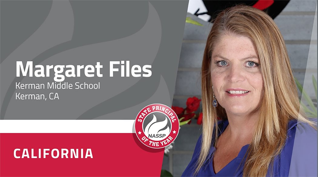 Kerman principal selected CA Principal of the Year