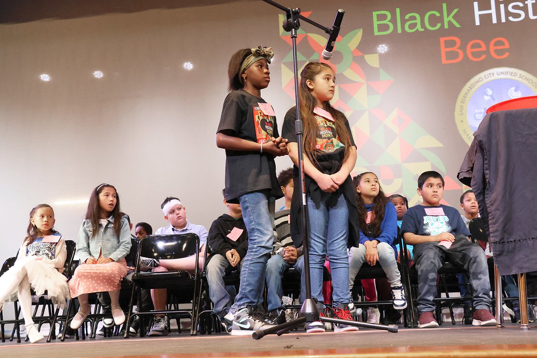 Black History Bee winners